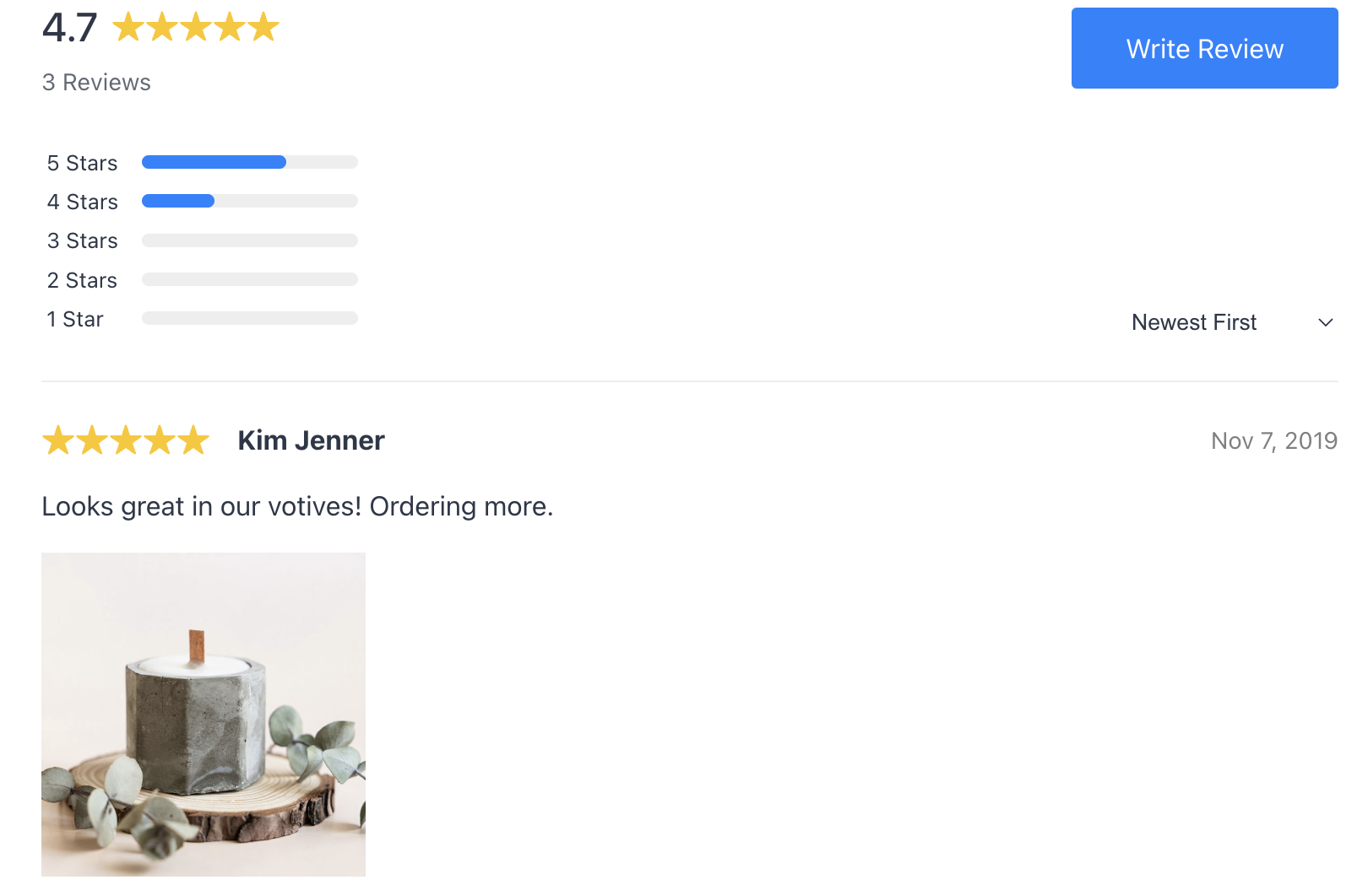 NEW: Review Layouts and Embed Code Generator